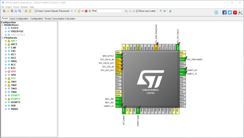 STM32F103 보드 설계 하기 - DKMIN