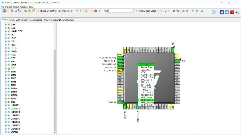 STM32F0 PWM 기초 설정을 CUBEMX로 하기 - DKMIN