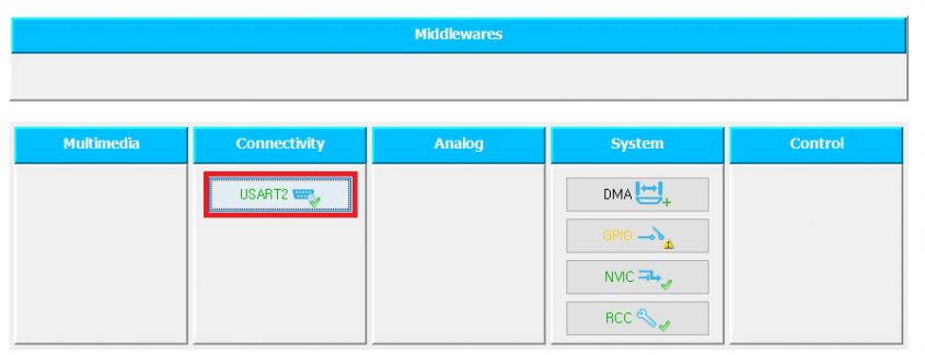 STM32F0 UART CUBEMX LL 드라이버 설정하기 - DKMIN