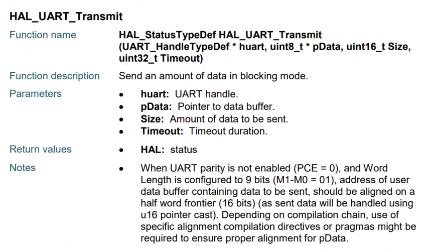 Stm32f0 Uart Transmit 코드로 구현하기 Dkmin