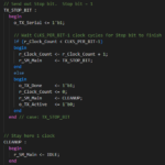 UART Tx Verilog Module 살펴보기 - DKMIN